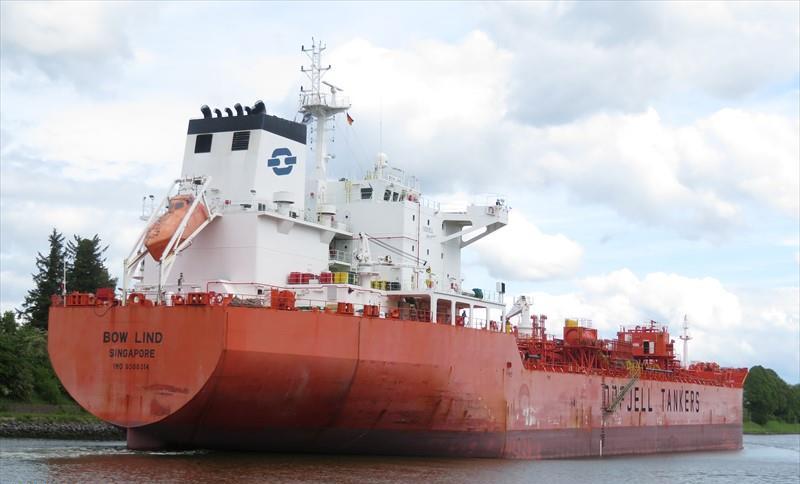 BOW LIND (Oil or Chemical Tanker) - IMO: 9388314 | Vessel Details