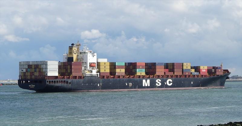 MSC SARAH - Vesseljoin