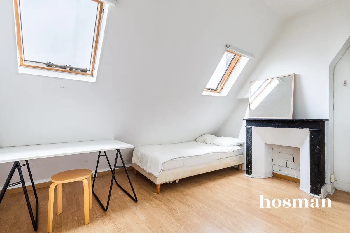 Studio de 15m2 avec WC et douche - Rue Spontini 75116 Paris