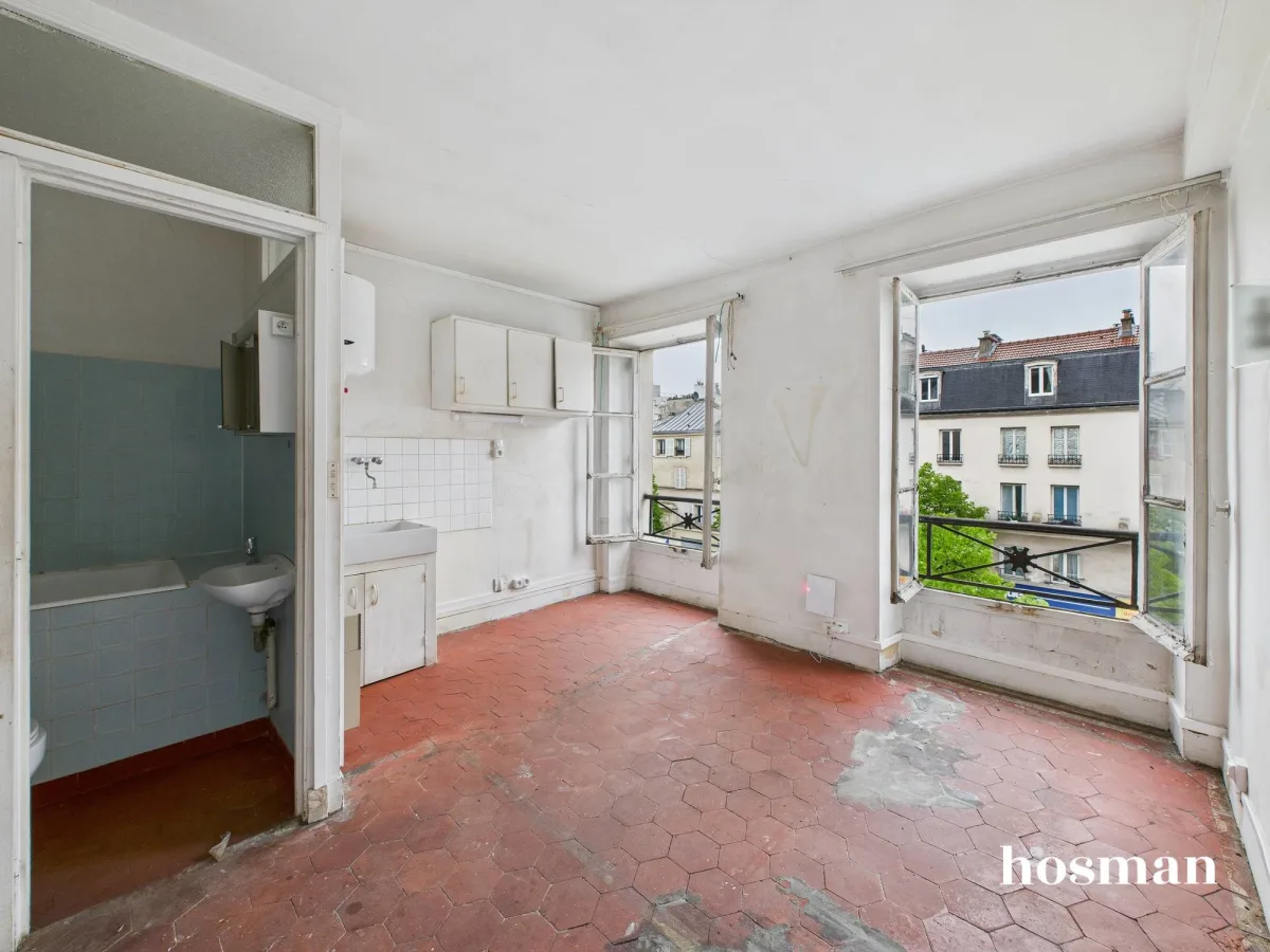Idéal investisseur - Studio de 14 m² - Métro Max Dormoy - Rue Marx ...