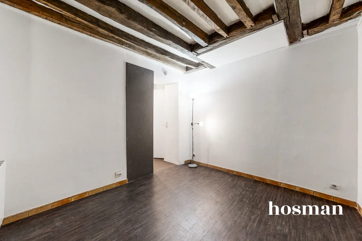 Grand studio 30 m2 - Coin nuit / Calme / Rue Rambuteau 75003 Paris