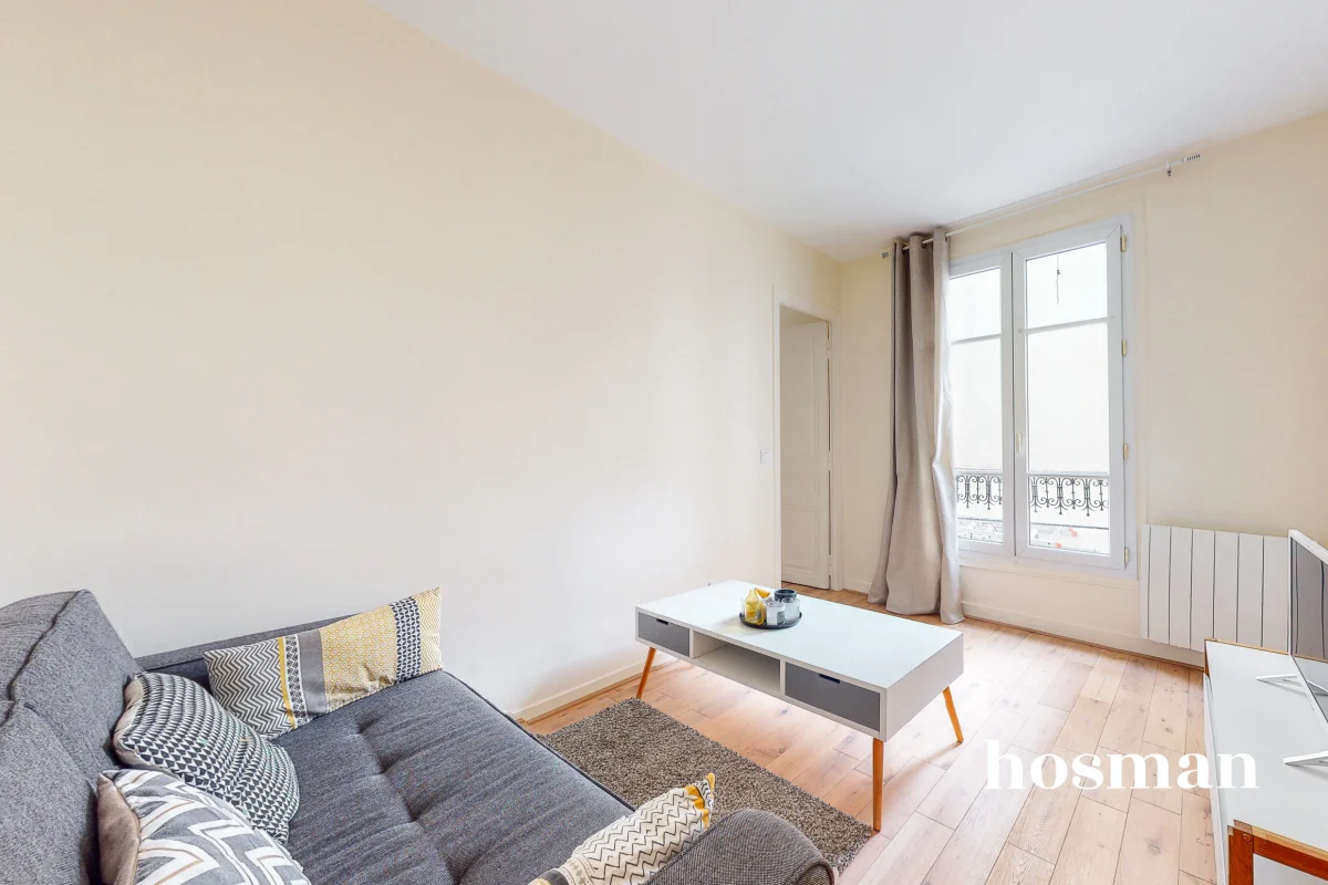 Appartement entièrement rénové - 31m2 - Rue Letort 75018 Paris
