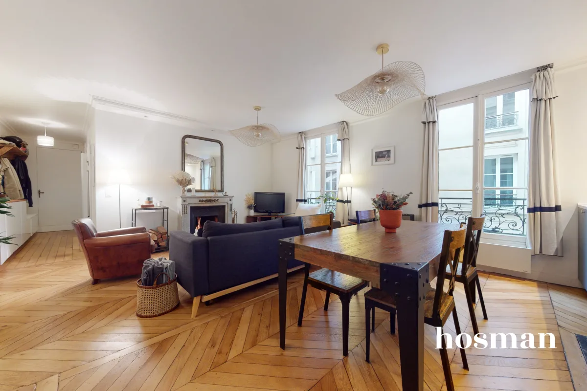 Coup de coeur - Appartement de 62.5 m2 situé Rue de Turin - 75008, Paris