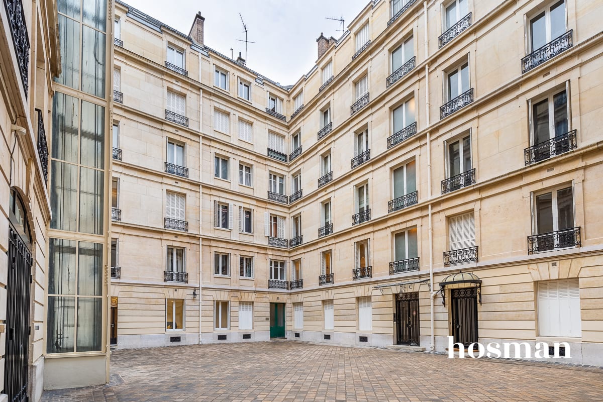 Studio de 15m2 avec WC et douche - Rue Spontini 75116 Paris