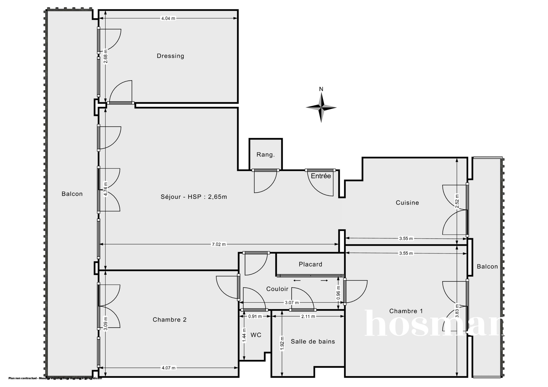 Ravissant Appartement Rénové- 83.0 m2 - Vue dégagée - Box fermé - Deux ...