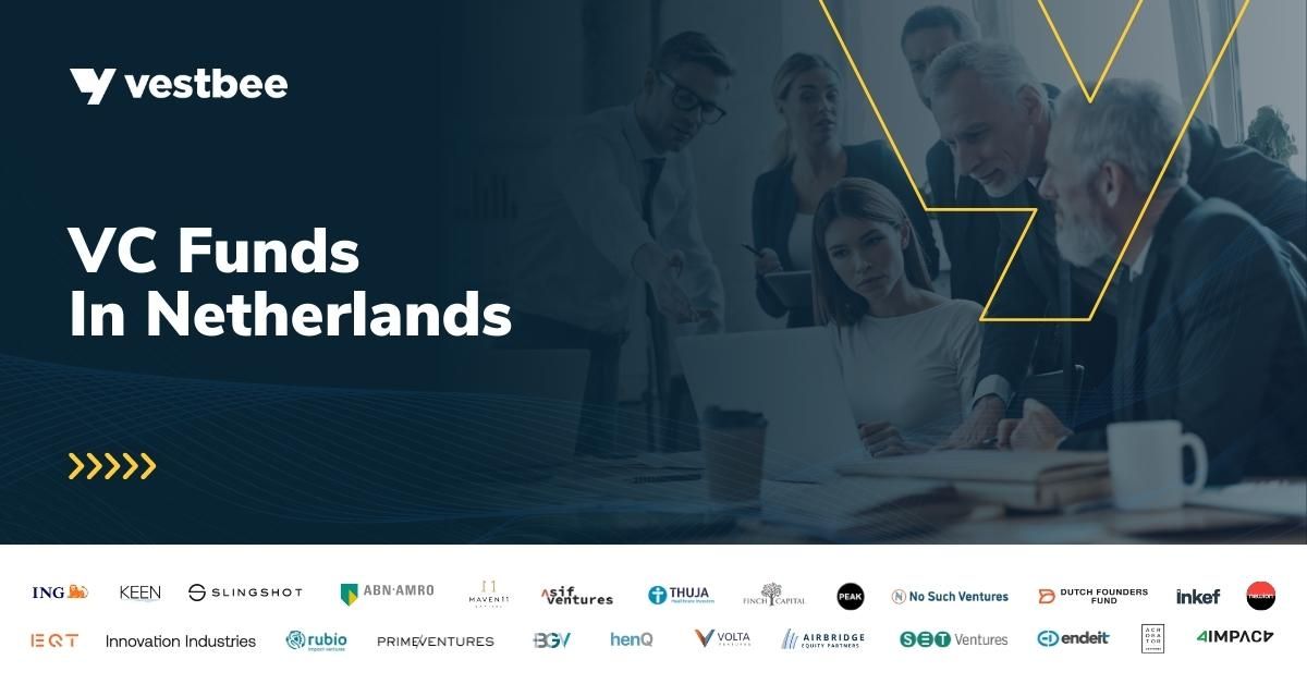 Top VC Funds In The Netherlands To Finance Your Startup | Vestbee