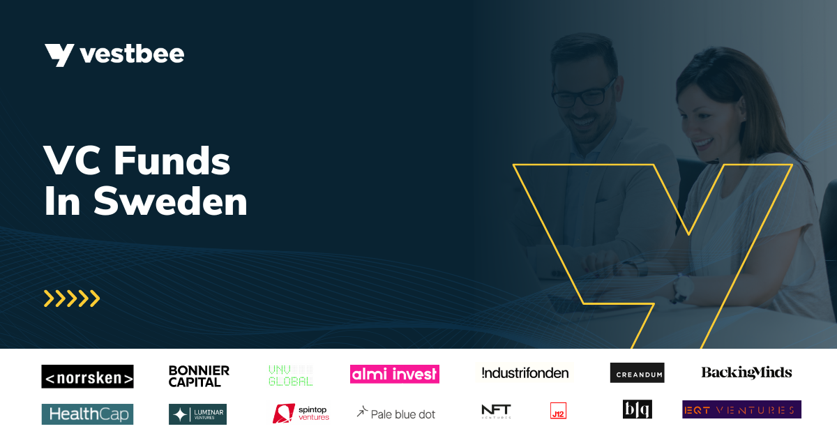 Top VC Funds In Sweden To Finance Your Startup | Vestbee