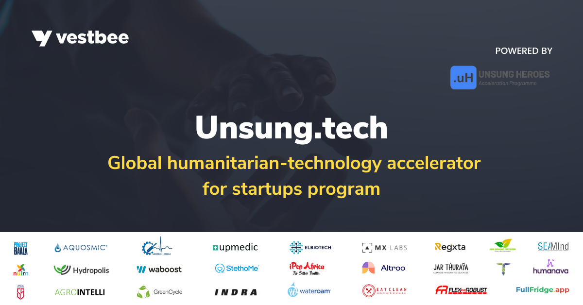 Unsung.tech selected startups | Vestbee