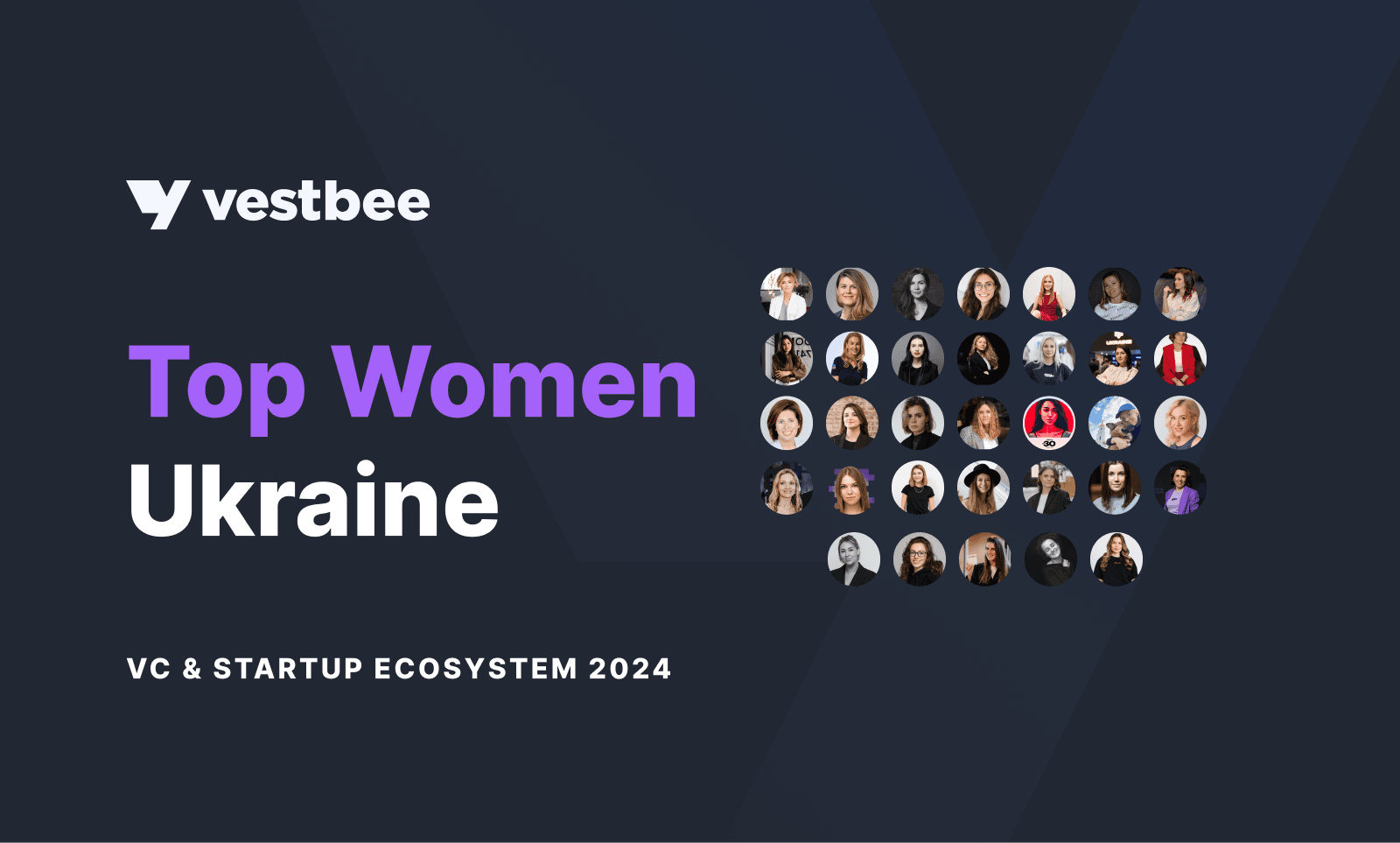 Top women from VC and startup ecosystem in Ukraine | Vestbee