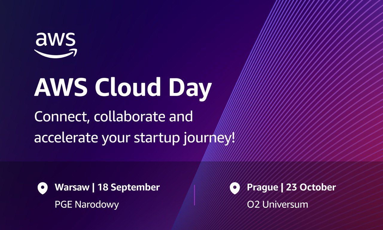 AWS Cloud Day is coming to Warsaw and Prague, inviting tech businesses to explore cloud-driven ...