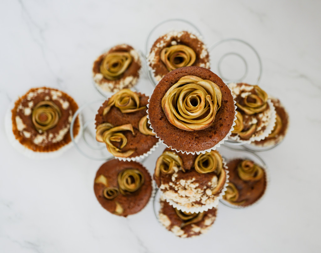 Apple Rose Muffins