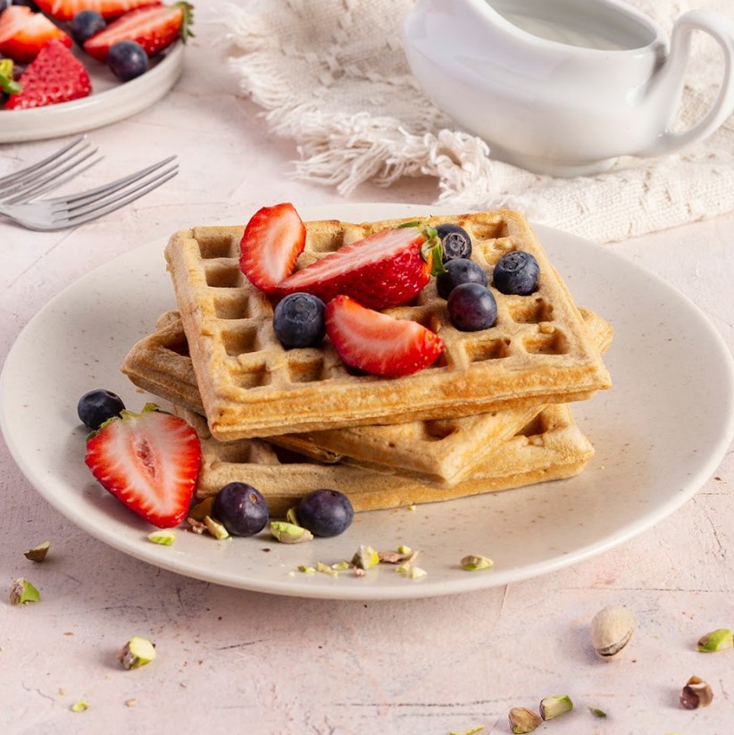 Waffles Integrales (Pack x4) | Viandas Cook