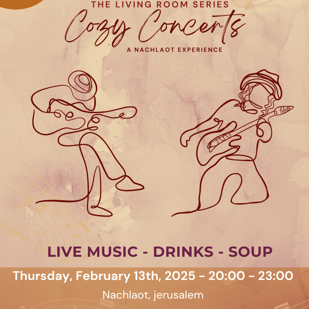 Cozy Concerts - A Nachlaot experience