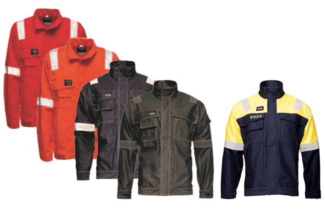 JAKKE M/ZIP EN 11612, 11611, 1149, IEC 61482 VICTORIA AS