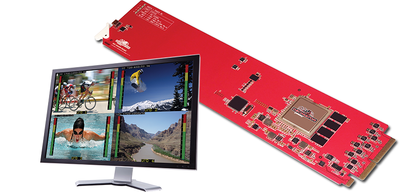 Decimator MC-DMON-QUAD Multiviewer openGear 4 kanaler VideoUtstyr