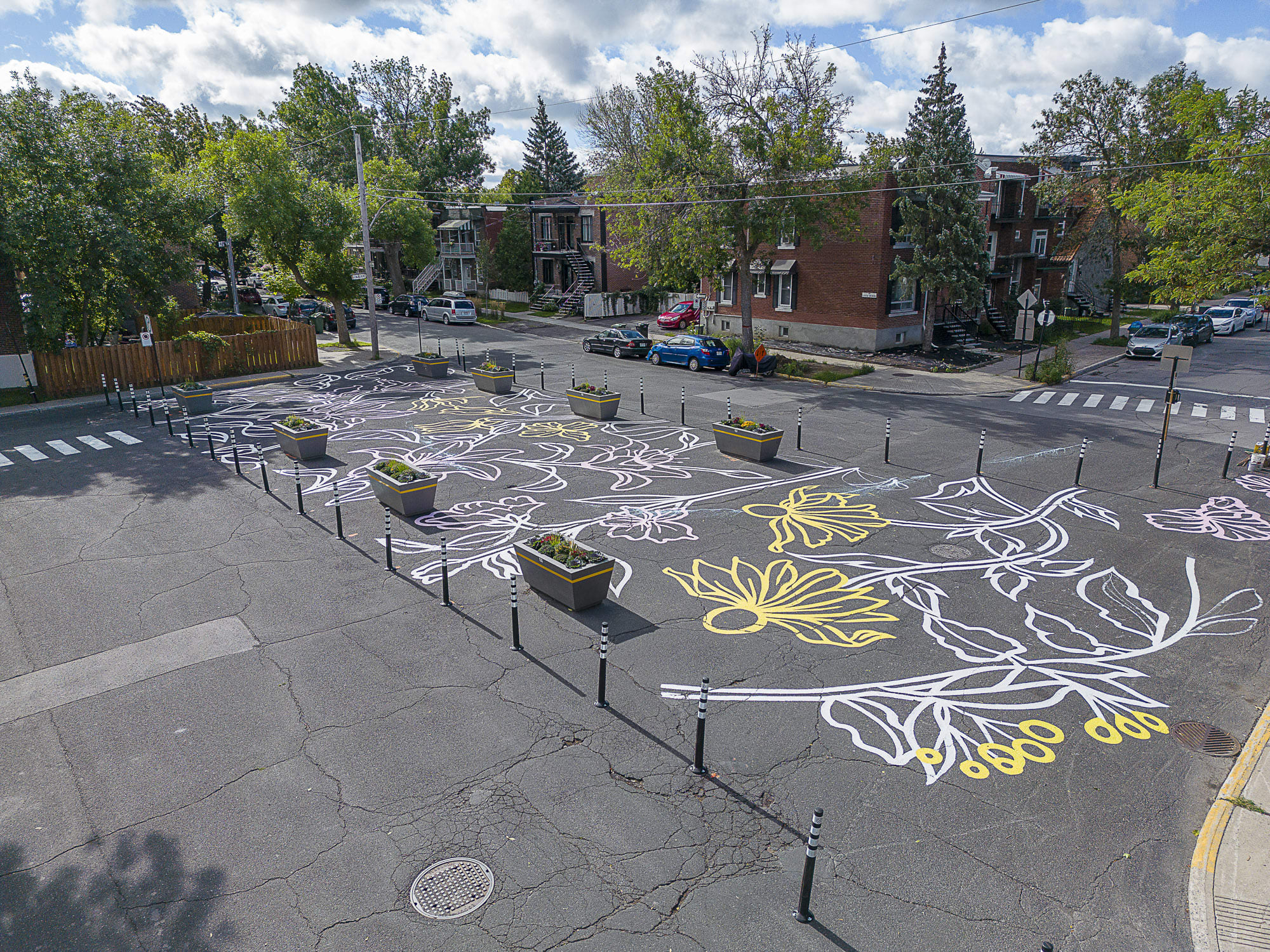 Réaménagement du carré Augier | Ville de Montréal