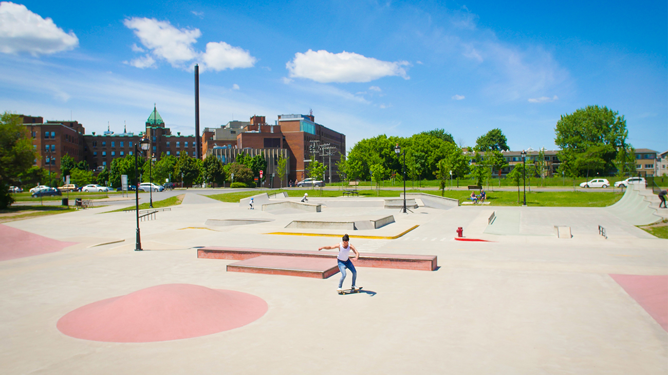 Parc de planche à roulettes du parc Arthur-Therrien | Ville de Montréal