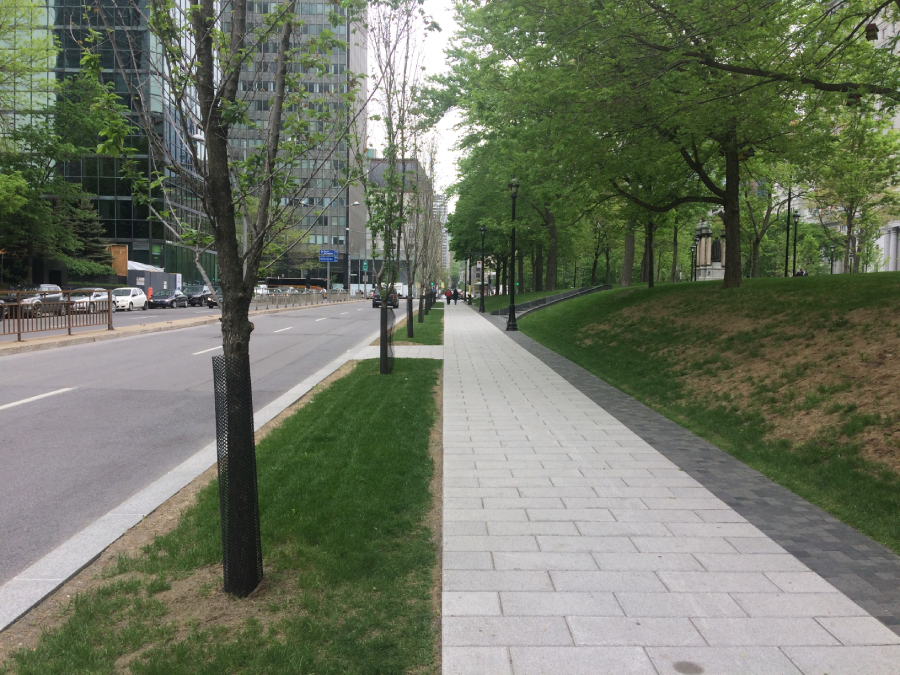 Peel: A pedestrian and bicycle network | Ville de Montréal