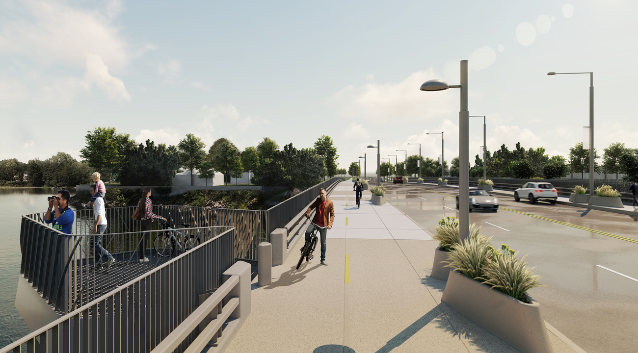 Building a new bridge: Pont Jacques-Bizard | Ville de Montréal