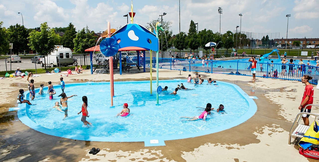 Parc Roger-Rousseau wading pool | Ville de Montréal