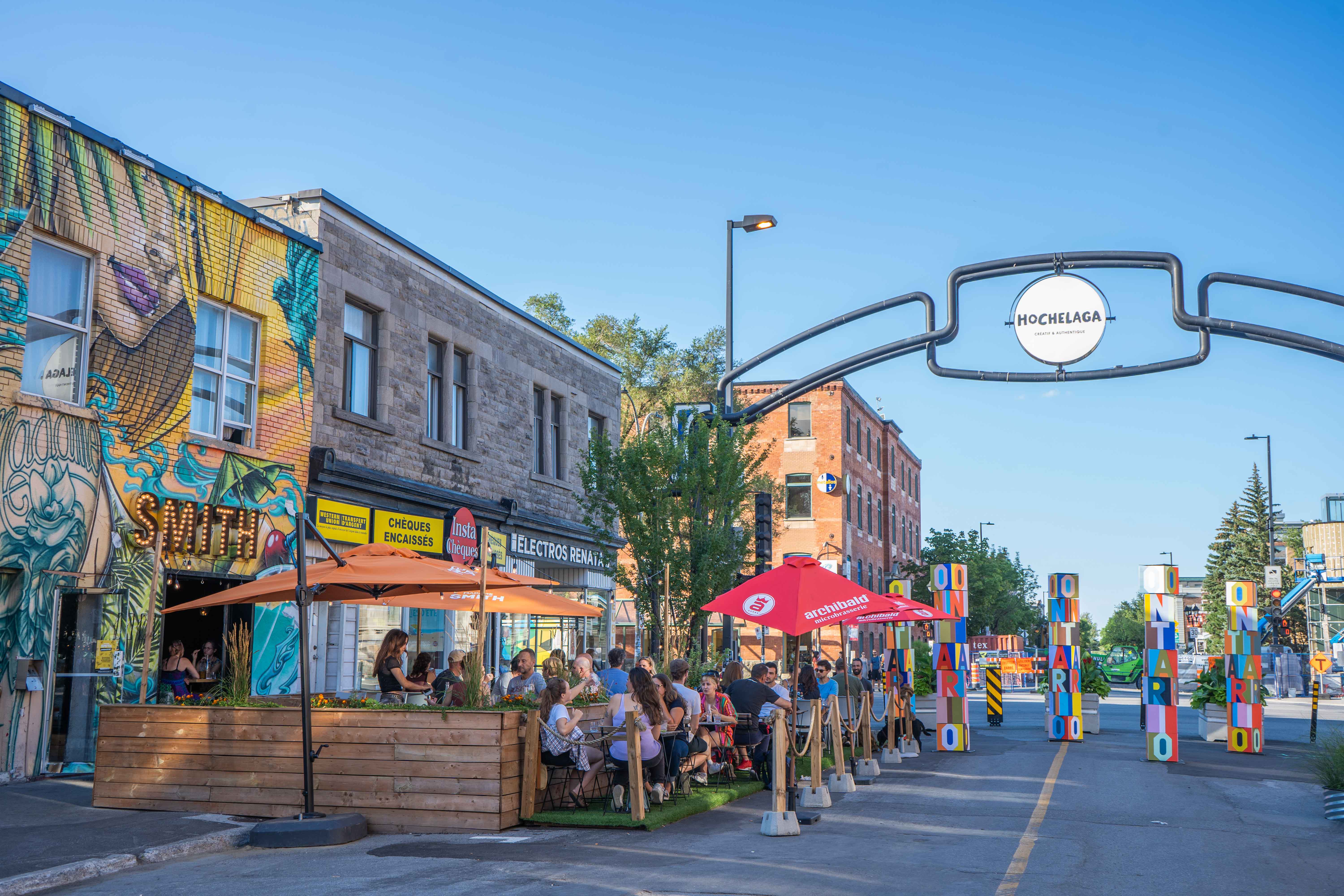 Piétonnisation de la rue Ontario | Ville de Montréal