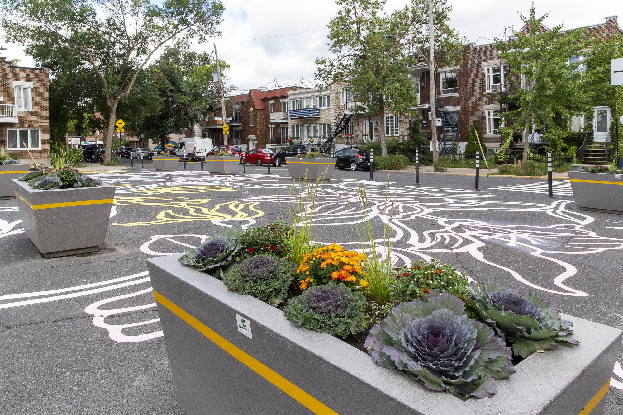 Réaménagement du carré Augier | Ville de Montréal