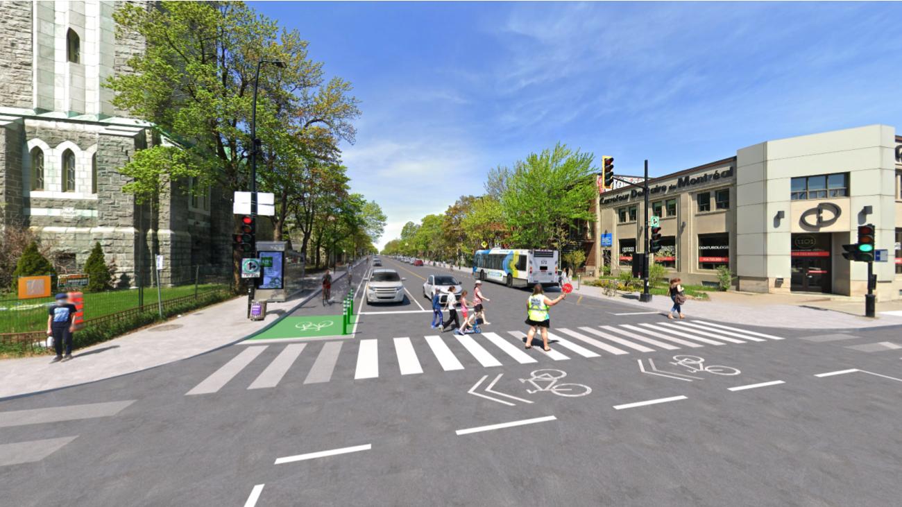 Avenue Christophe-Colomb : aménagement de voies cyclables | Ville de Montréal