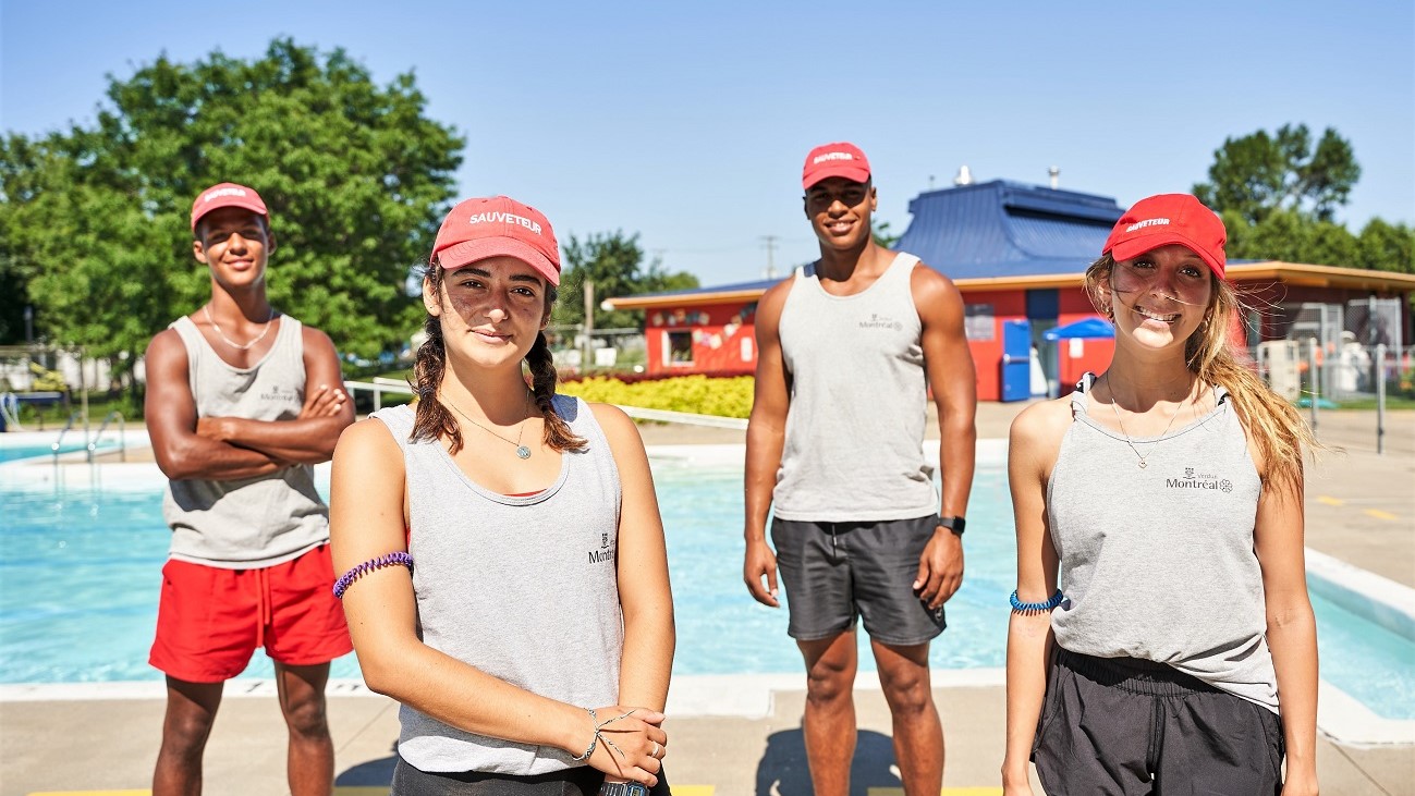 Working as a municipal lifeguard: A unique experience | Ville de Montréal