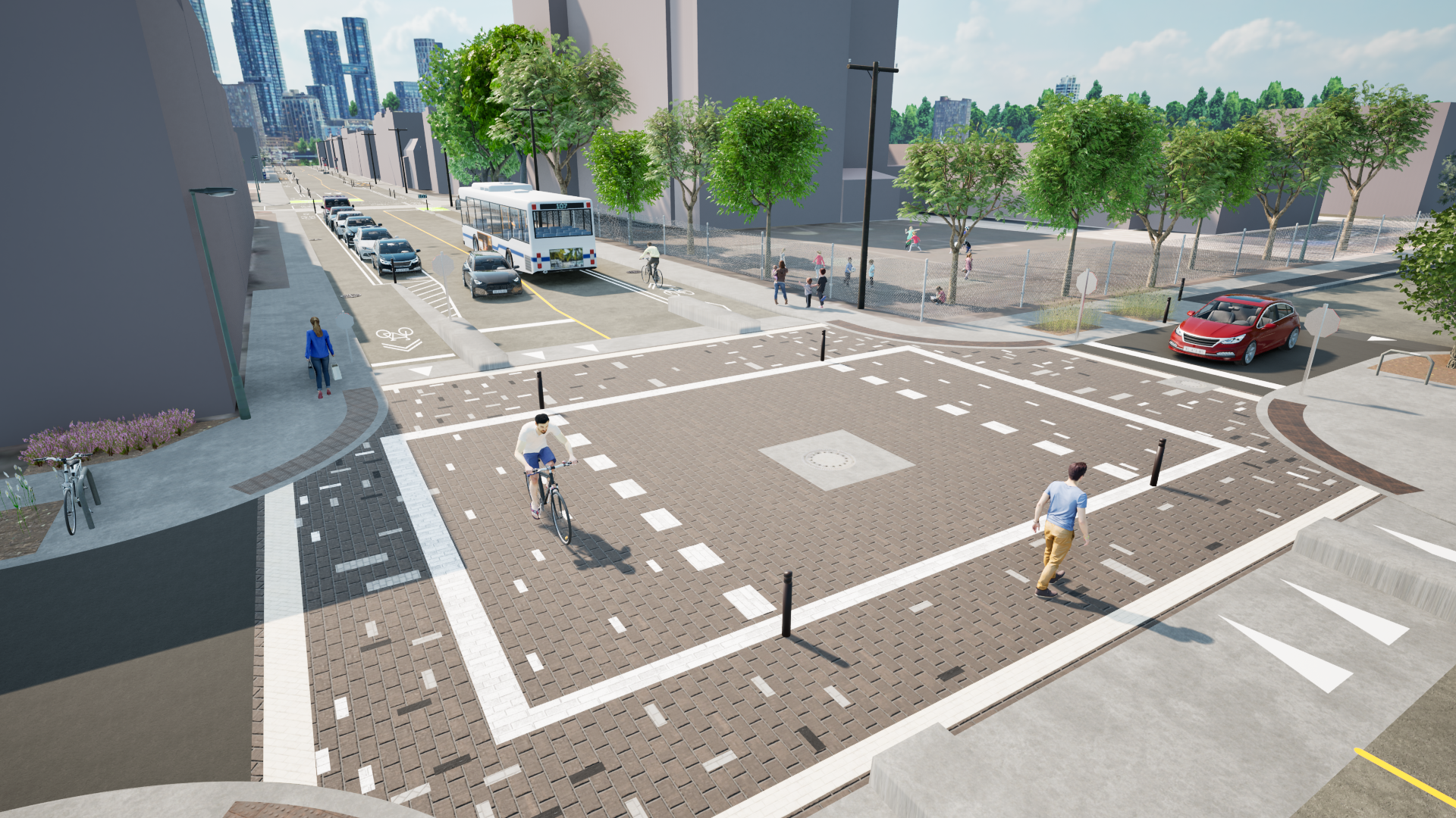 Rue De Verdun Projet De Sécurisation Et Mise Aux Normes Des Bandes