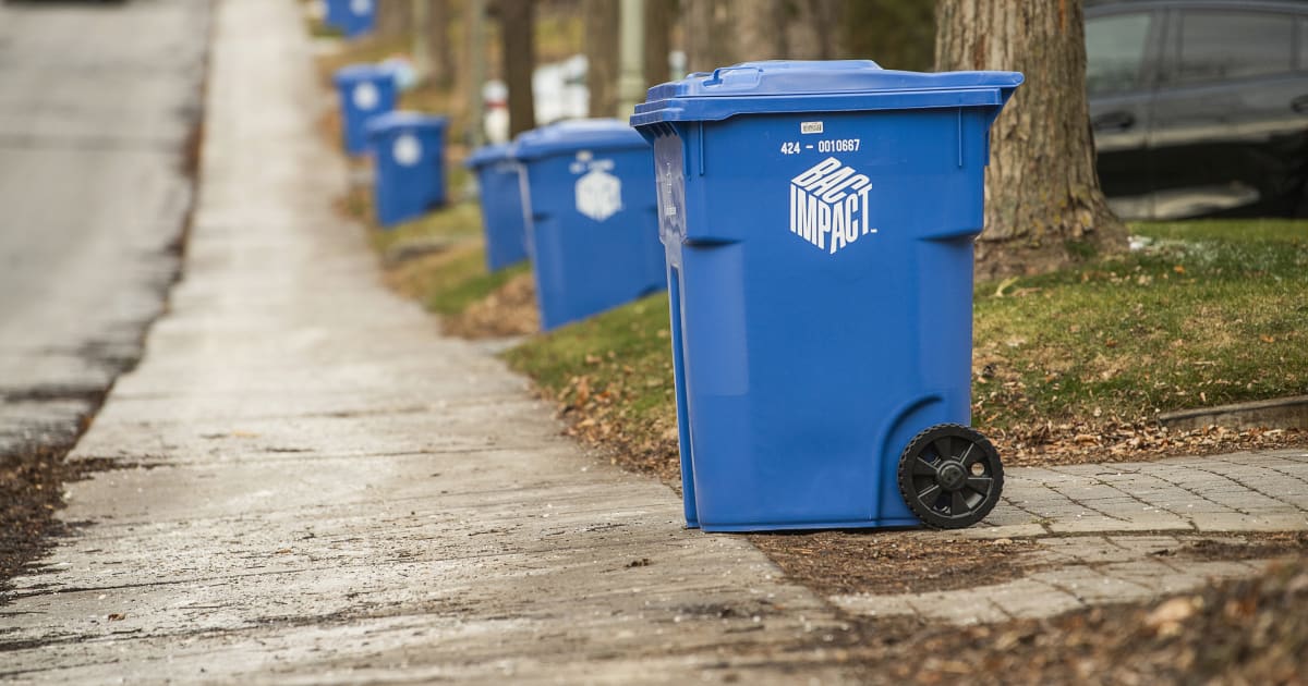 What to put in the recycling bin | Ville de Montréal