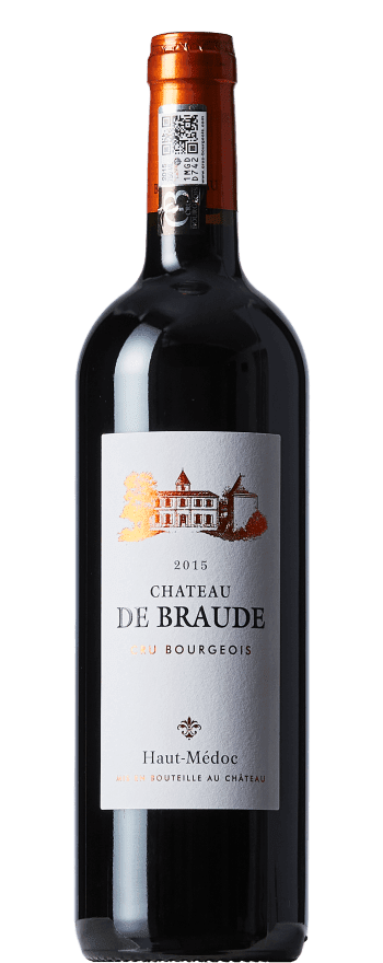 Château De Braude Haut-Médoc Bordeaux 2015 - Red Wine | Vinomofo Singapore