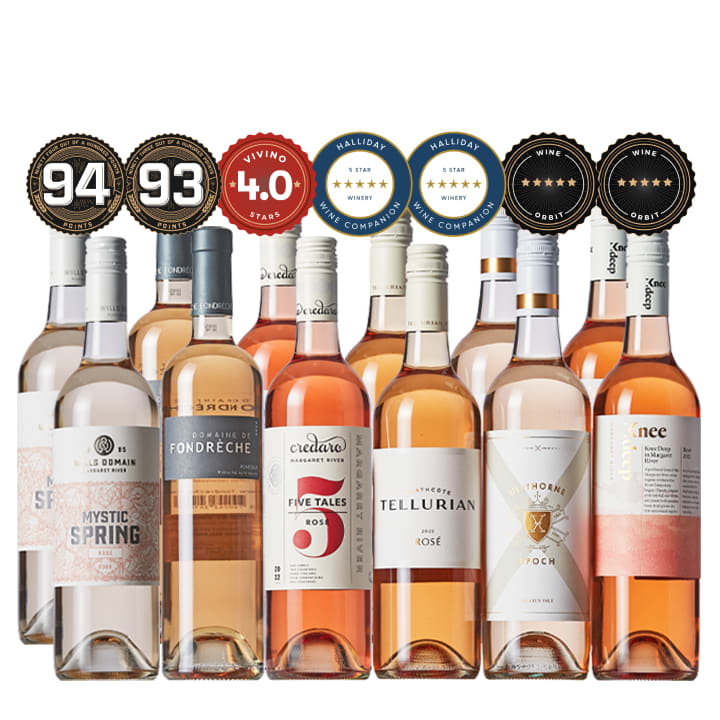 Rosé Lineup 40.0 - Mixed Case | Vinomofo Australia