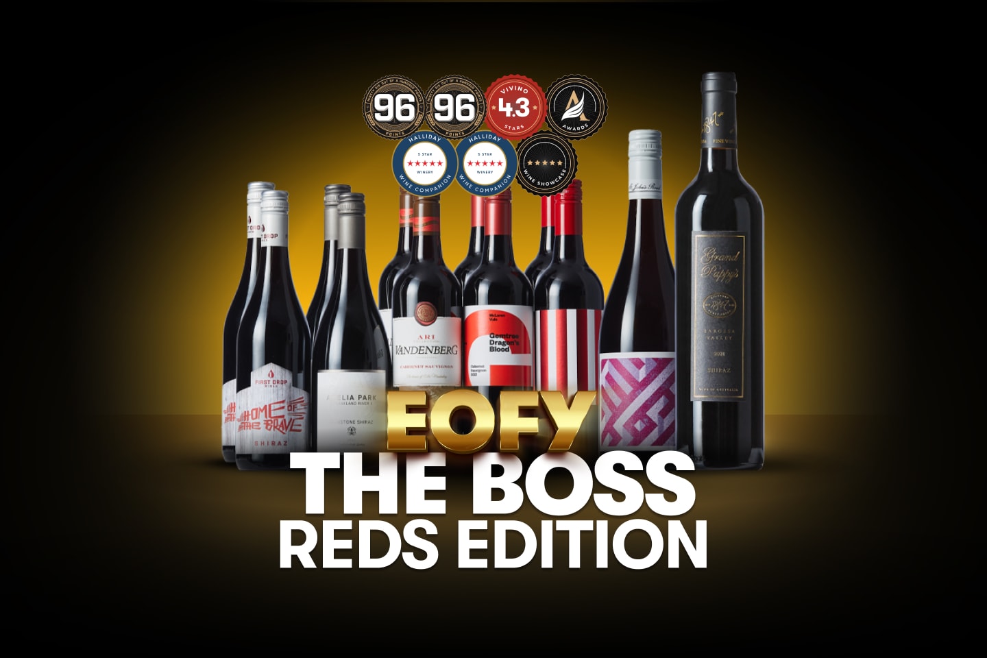 The EOFY Boss - Reds Edition - Mixed Case | Vinomofo Australia