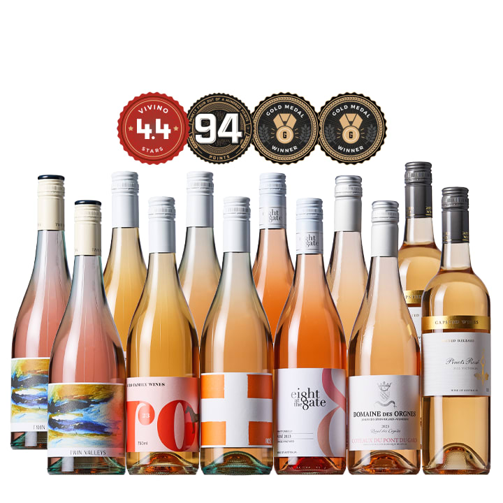 Rosé Lineup 44.0 - Mixed Case | Vinomofo Australia