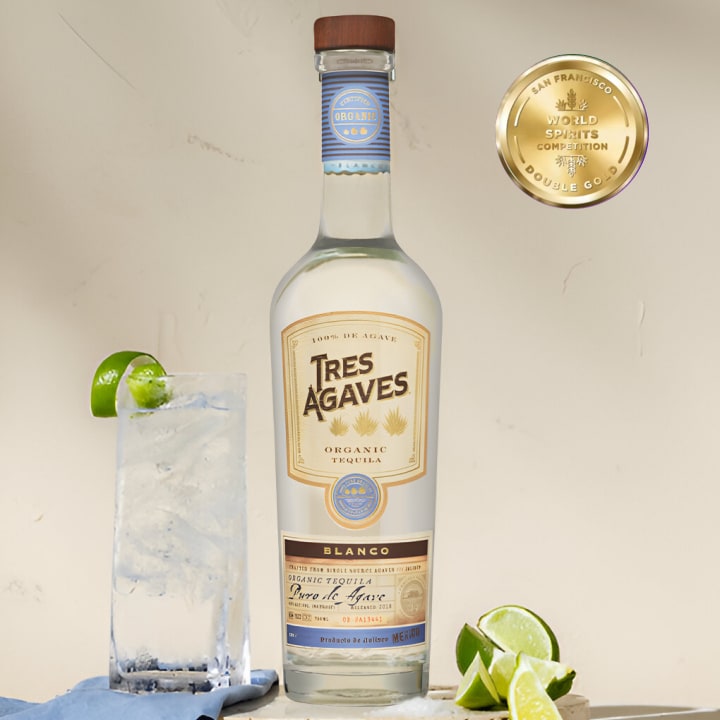 Tres Agaves Organic Blanco Tequila 750mL - Tequila | Whiskymofo Australia