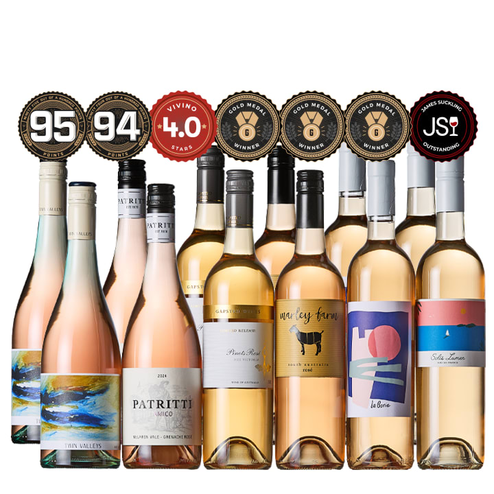 Rosé Lineup 49.0 - Mixed Case | Vinomofo Australia