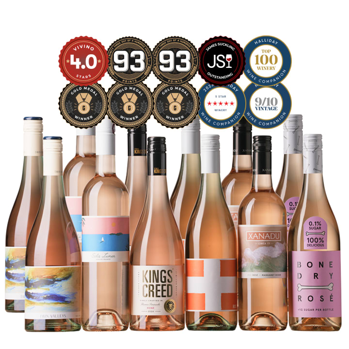 Rosé Lineup 51.0 - Mixed Case | Vinomofo Australia