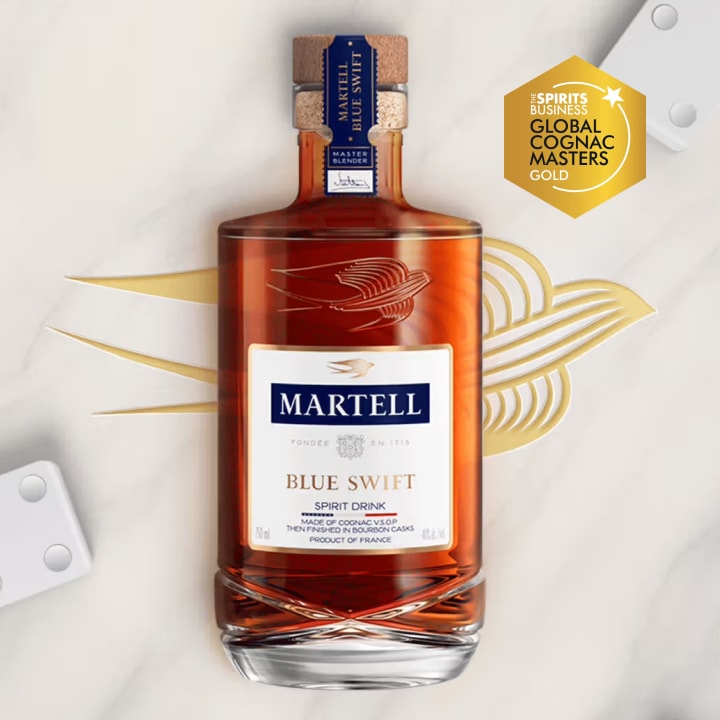 Martell Blue Swift VSOP 700mL - Cognac | Whiskymofo Australia