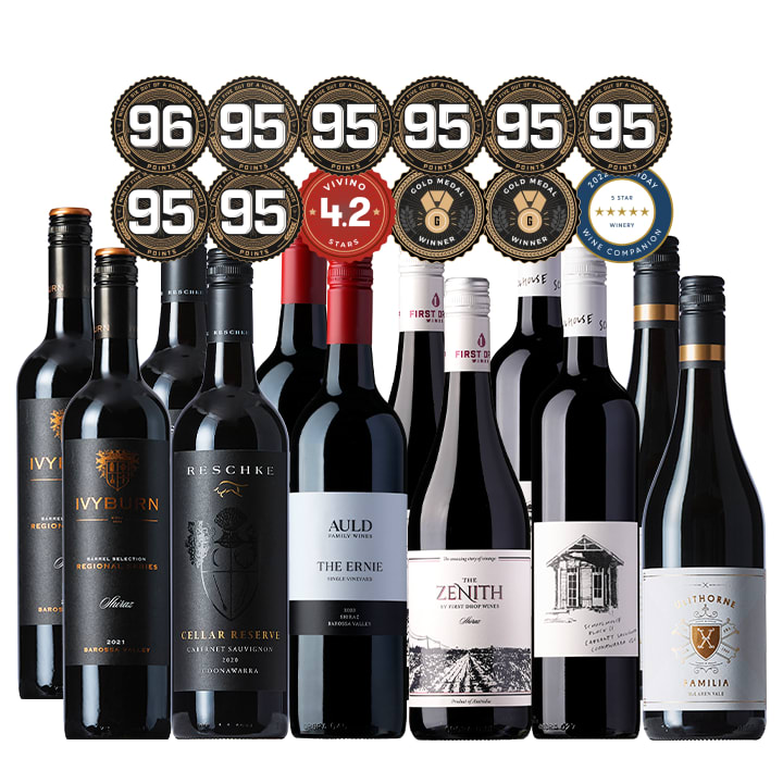 95+ Point Lineup - Mixed Case | Vinomofo Australia