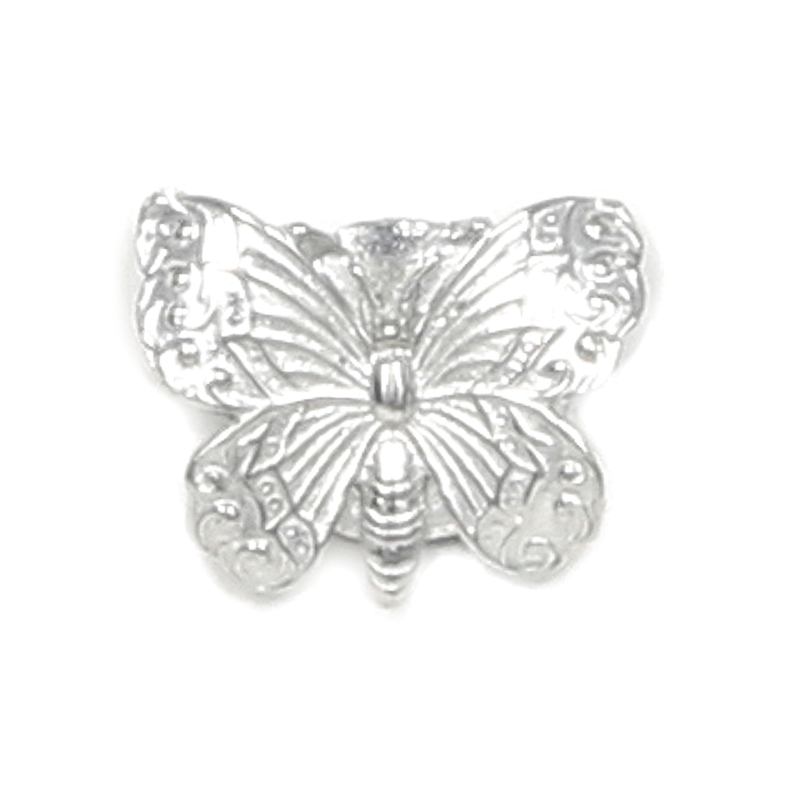 Pewter Butterfly Pewter Pin Magnetic Back