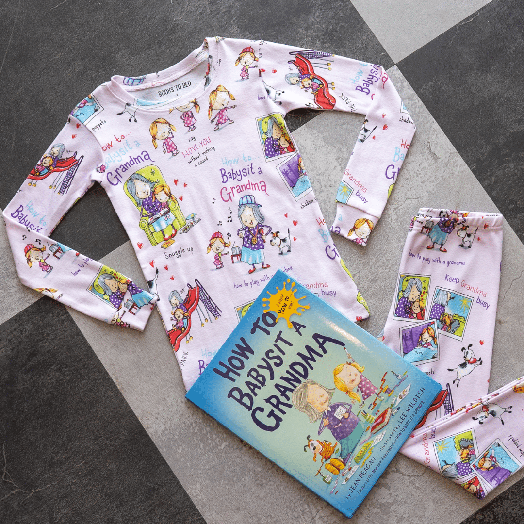 How To Babysit Grandma Pajama and Book Set