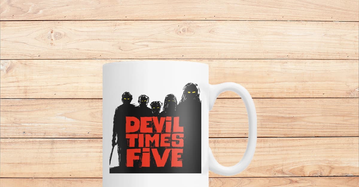 Devil Times Five mug - Viralstyle