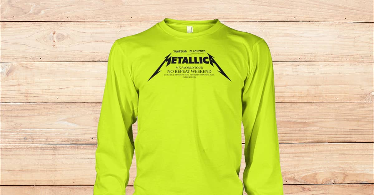 Metallica M72 World Tour 2024 T Shirt - Viralstyle
