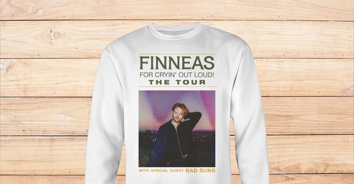 Finneas Cryin' Out Loud The Tour 2025 Shirt - Viralstyle
