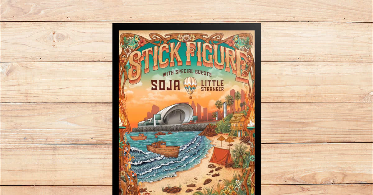 Stick Figure Tour The Rady Shell at Jacobs Park San Diego 13 Jul 2024 ...