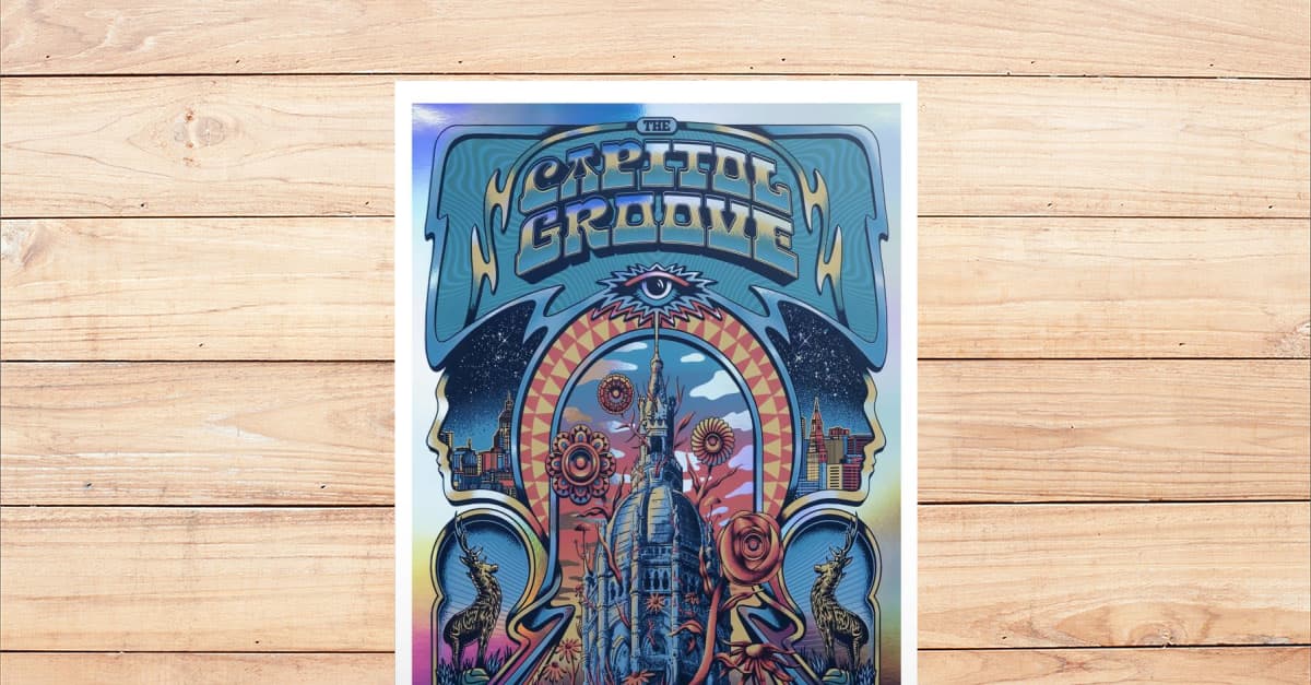 The Capital Groove Event June 29-30 2024 Hartford CT Poster - Viralstyle