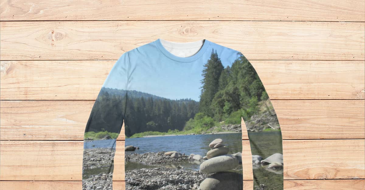 Richardson Grove Rocks Redwoods Eel River Humboldt County California ...