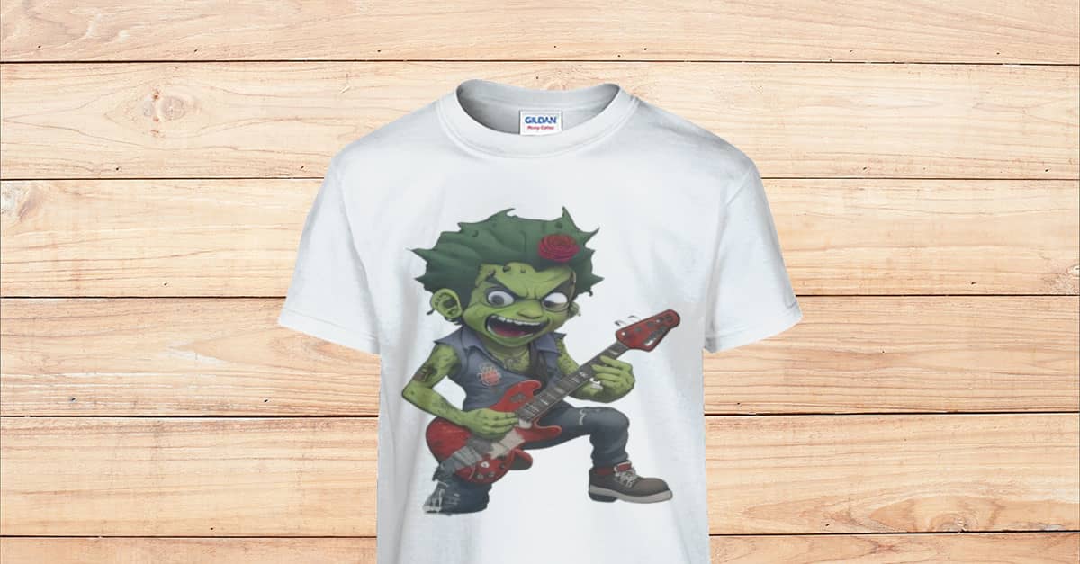 Rocker Zombie 01 - Viralstyle