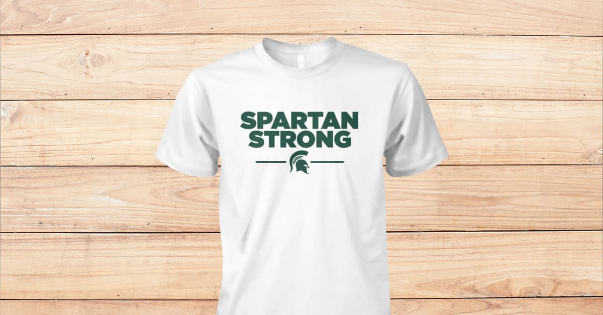 Official Spartan Strong Msu Shirt - Viralstyle