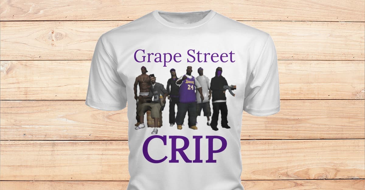 GRAPE STREET CRIPS DESIGN - Viralstyle